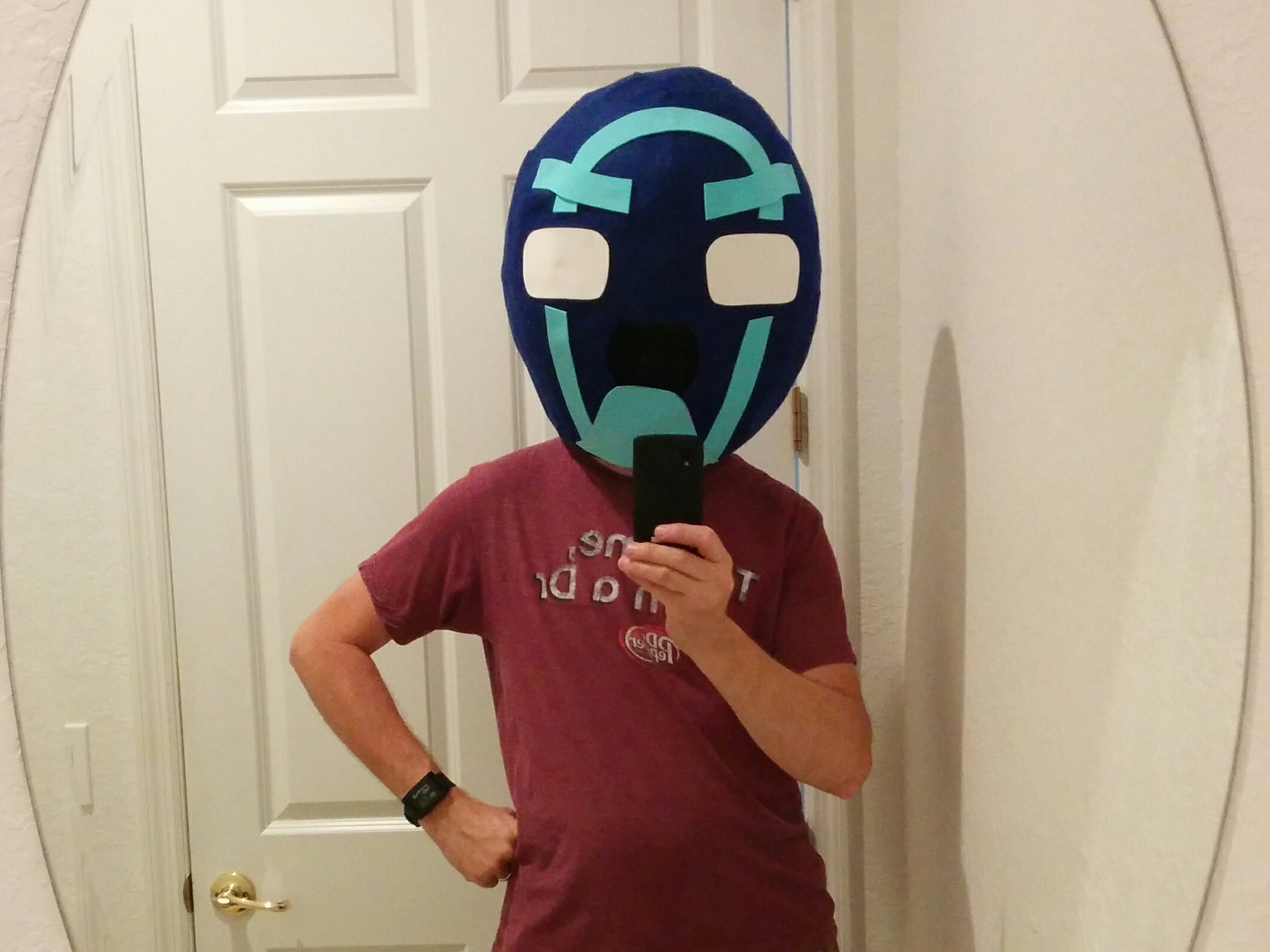 How To Build A Full Head Night Ninja Mask Using Paper Mache Jay s 